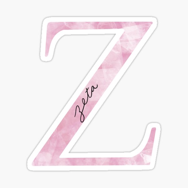 "Rose Quartz Zeta" Sticker for Sale by jennabruce | Redbubble