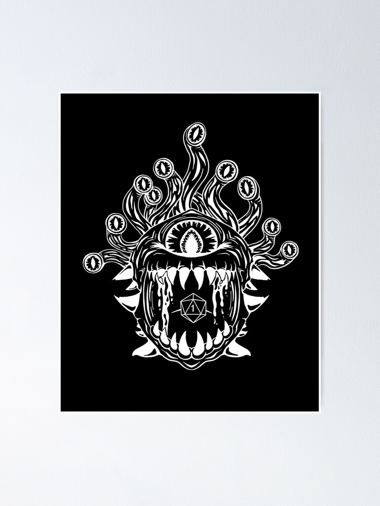 "Beware the eye of Beholder" Poster for Sale by TheLightSource | Redbubble
