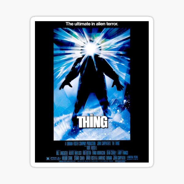 "The Thing" Sticker for Sale by clarkarts24 | Redbubble