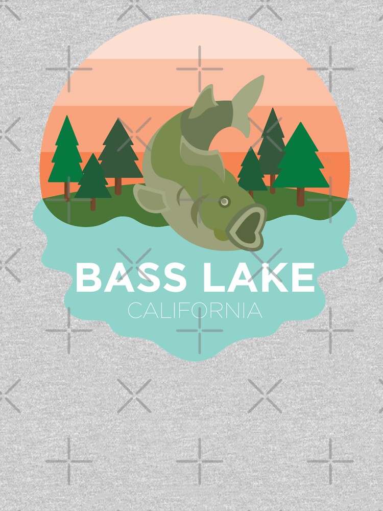 "Bass Lake" T-shirt for Sale by makeupaura | Redbubble | rhoc t-shirts ...