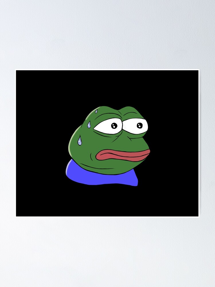 "MonkaS Emote" Poster by desiirawr | Redbubble