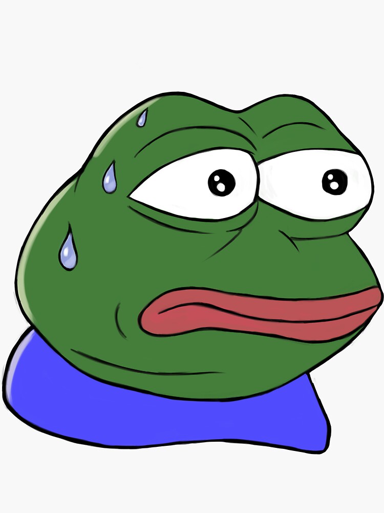 "MonkaS Emote" Sticker for Sale by desiirawr | Redbubble