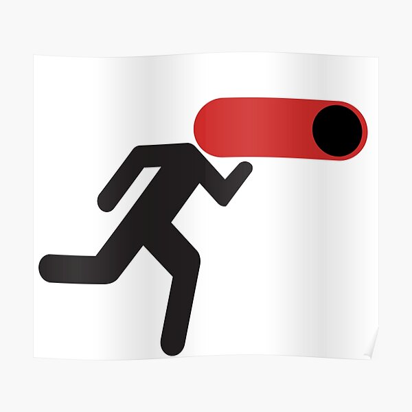 Stickman Posters | Redbubble