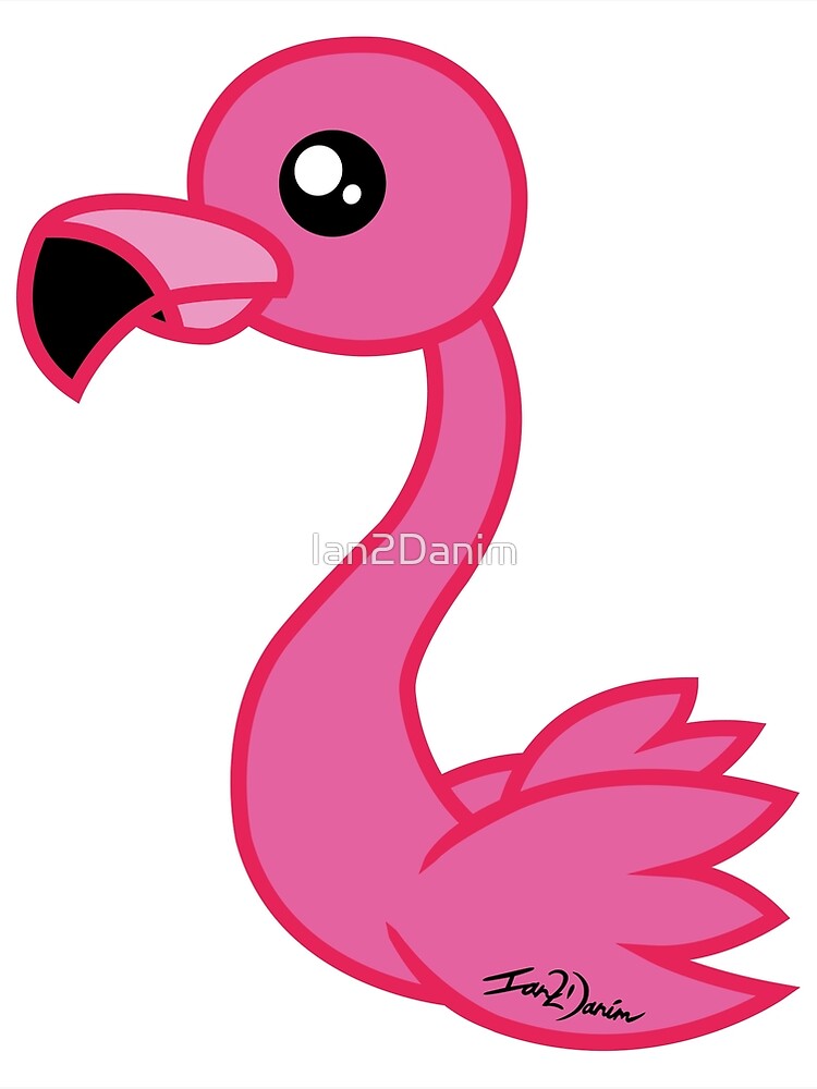 "Chibi Flamingo 2" Poster by Ian2Danim | Redbubble
