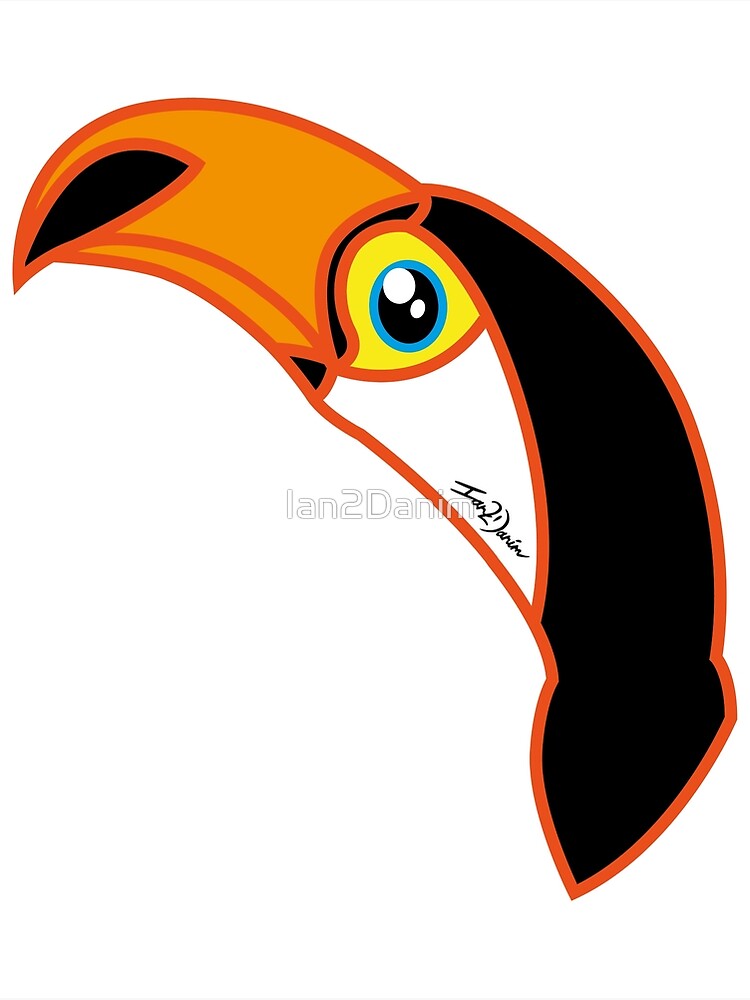 "Chibi Toucan 2" Art Print for Sale by Ian2Danim | Redbubble
