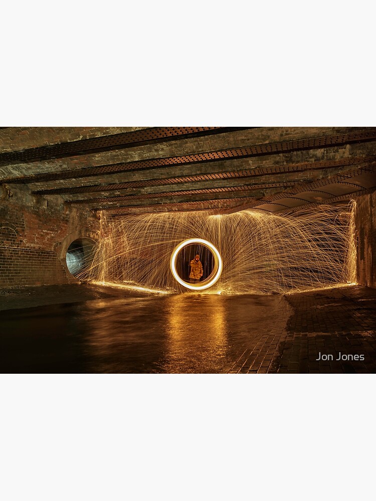 "Light painting in Victorian culverts in Birmingham UK " Art Print by ...