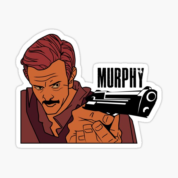 "Steve Murphy Narcos" Sticker for Sale by m-paiva | Redbubble
