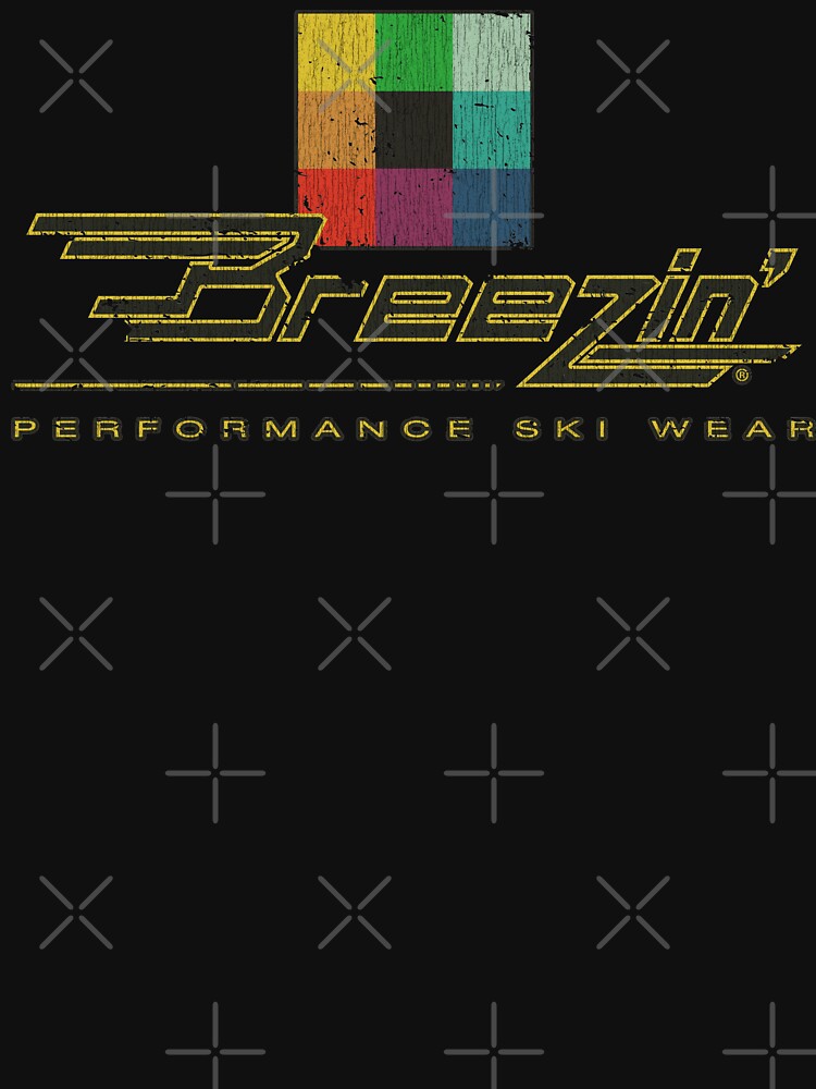 "Breezin' Performance Ski Wear Vintage" Essential T-Shirt for Sale by ...