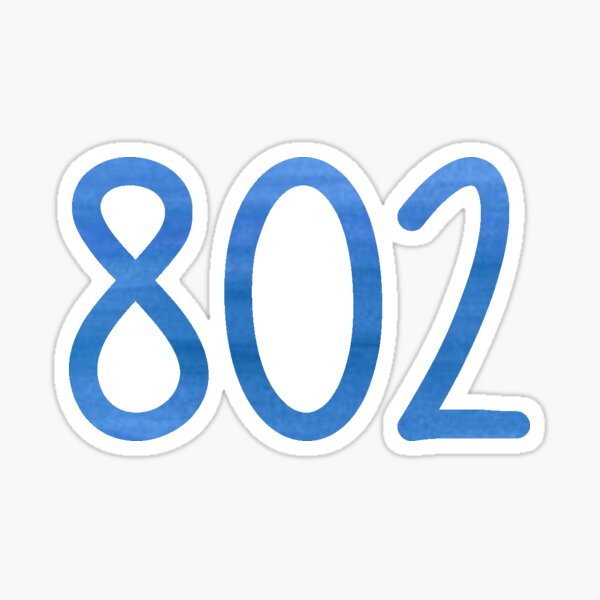 802 Area Code Gifts & Merchandise | Redbubble