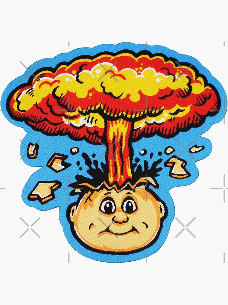 "explosion" Sticker for Sale by odinsxn | Redbubble