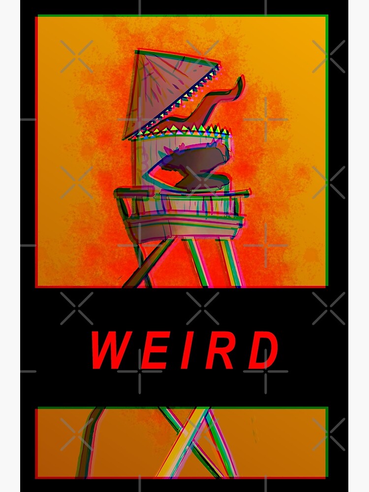"Weird - Gravity Falls watertower" Art Print for Sale by KingofGoths ...