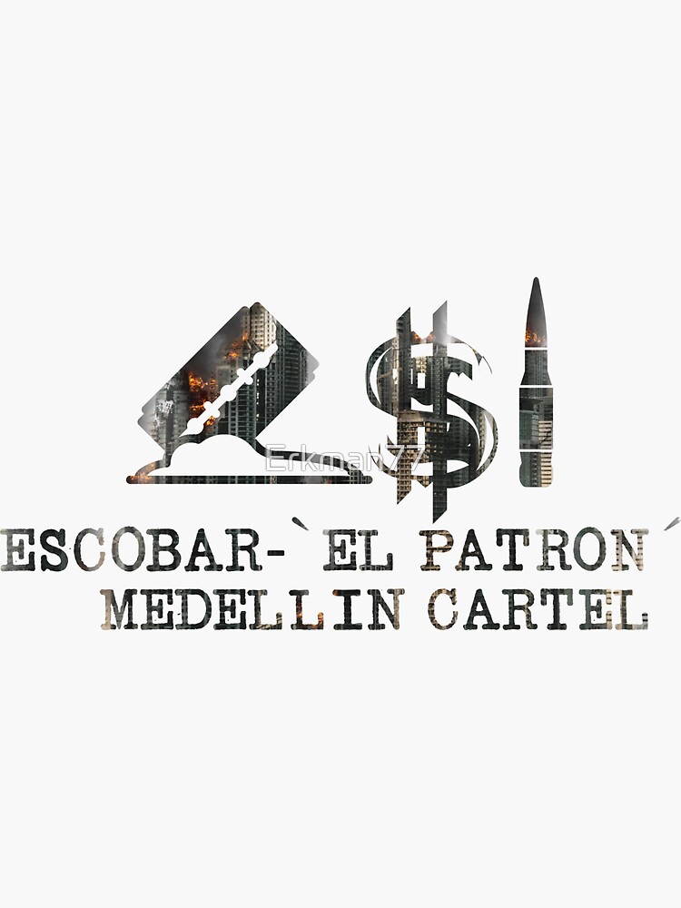 "Medellin Cartel" Sticker by Erkman77 | Redbubble