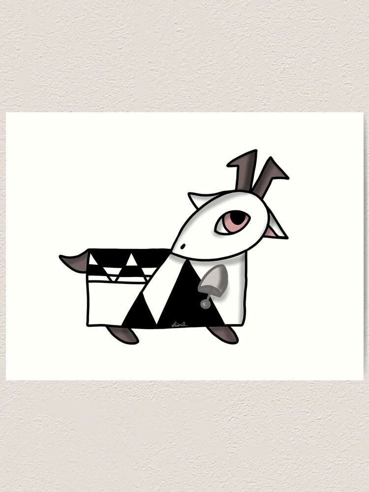 "La capretta magica e il campanellino d'argento - Maria Lai Tribute" Art Print by Lu1nil | Redbubble