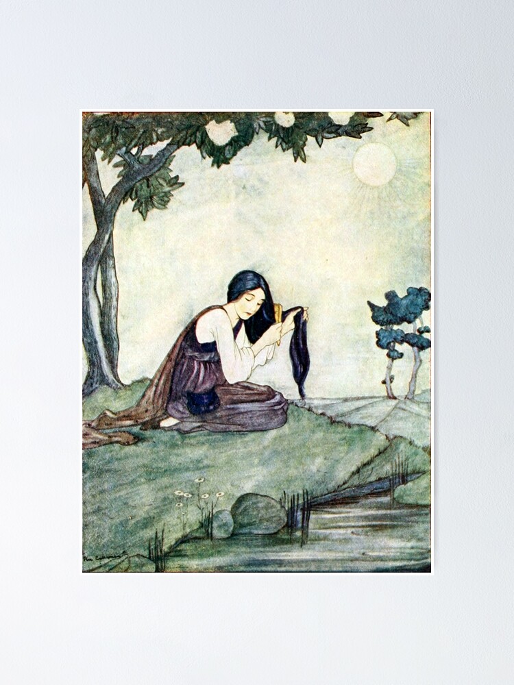 "The Nixie of Mill Pond - Rie Cramer" Poster by forgottenbeauty | Redbubble