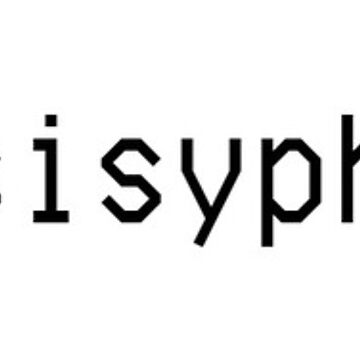 "imagine sisyphus happy" Sticker for Sale by eesienk | Redbubble