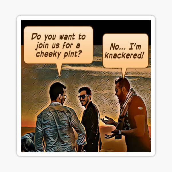 "Three friends " Sticker by interocitore | Redbubble