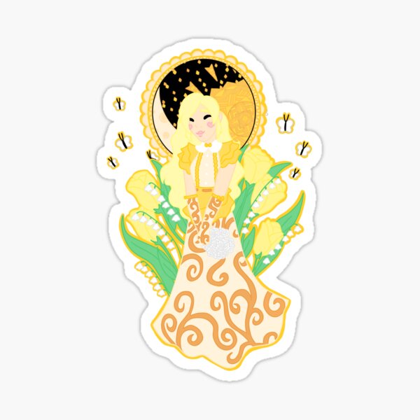 "Art Nouveau Star Butterfly" Sticker for Sale by cherritree1998 | Redbubble