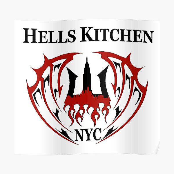 "Hells Kitchen Merchandise" Poster by humanrights | Redbubble
