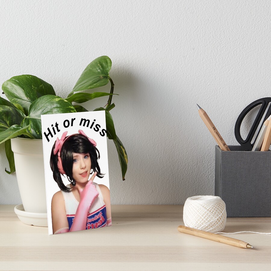 "Hit or miss" Art Board Print for Sale by J-Elita | Redbubble