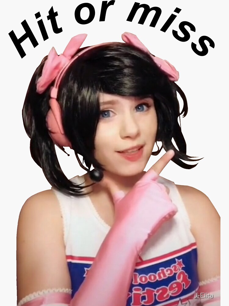 "Hit or miss" Sticker for Sale by J-Elita | Redbubble