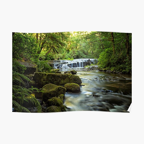 "Ledge Falls, No. 3" Poster by BelindaGreb | Redbubble