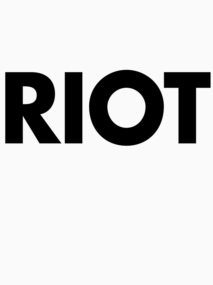 "Riot Party Partying Drinking Beer Funny Slogan Gift Present Irony ...