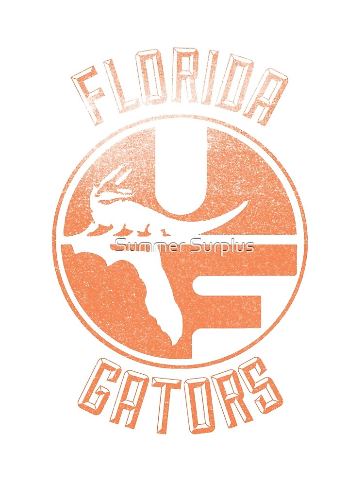 "Vintage Florida Gators Design" Poster for Sale by patrimonic | Redbubble