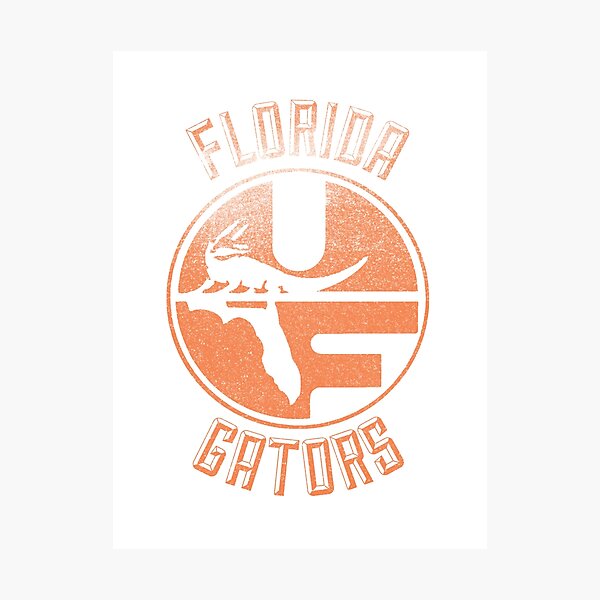 "Vintage Florida Gators Design" Photographic Print by patrimonic ...