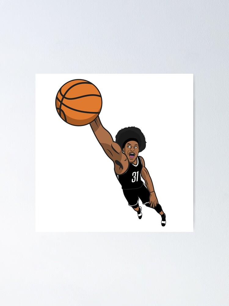 "Jarrett Allen Cartoon Block Design" Poster by KirbyW | Redbubble