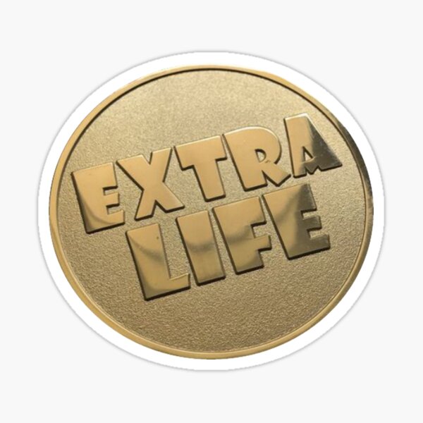 "Extra Life Coin - Ready Player One" Sticker for Sale by GeorgiaHollick ...