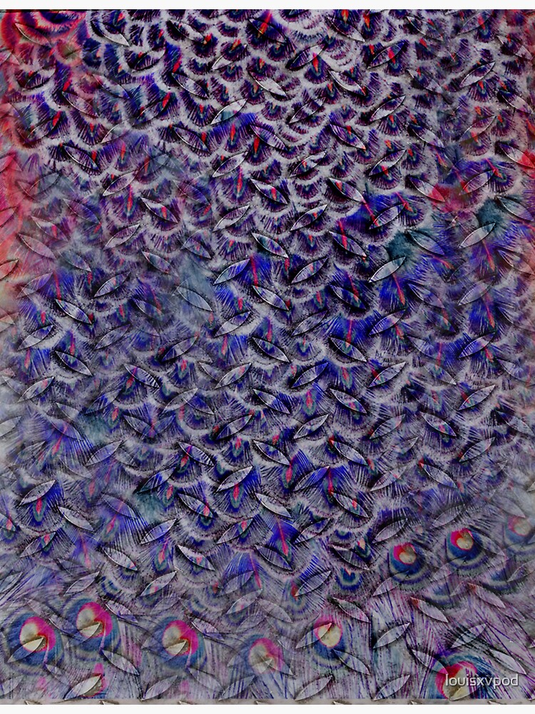 "Peacock Flow" Sticker for Sale by louisxvpod | Redbubble