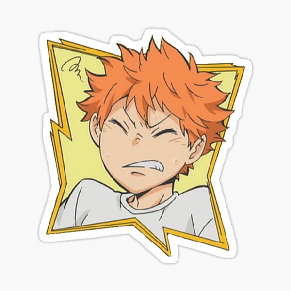 Haikyuu Hinata Stickers | Redbubble