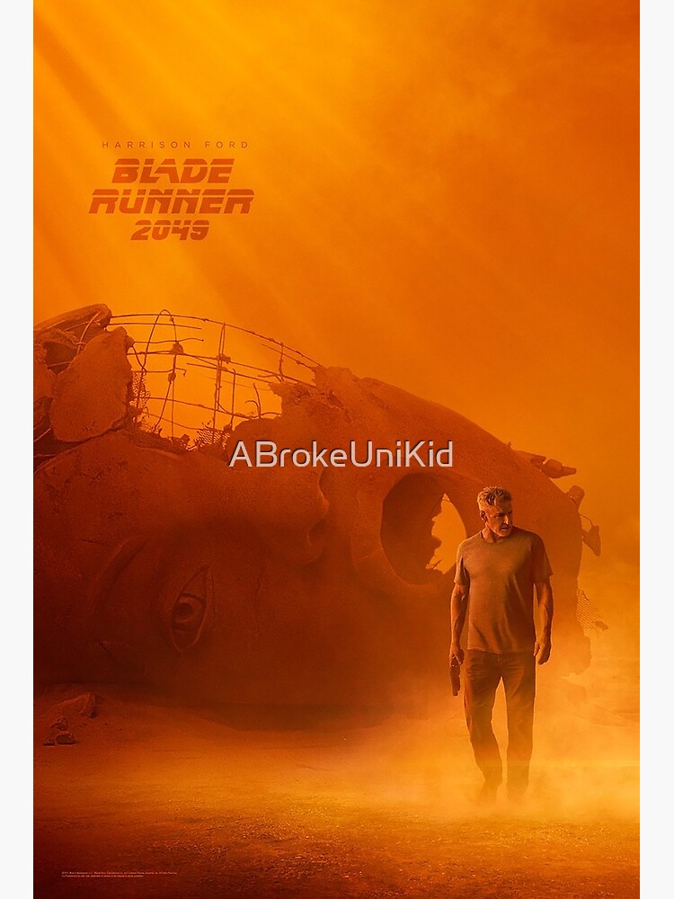 Póster «Póster de la película Harrison Ford Blade Runner 2049» de ...