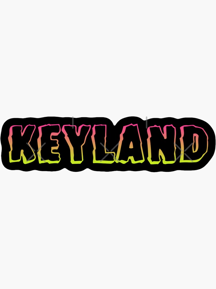 "KeyLand " Sticker for Sale by Lulu-Kim | Redbubble