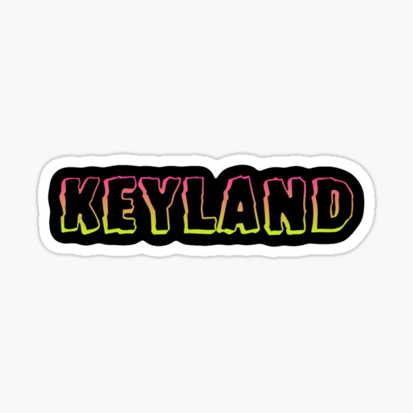 "KeyLand " Sticker for Sale by Lulu-Kim | Redbubble