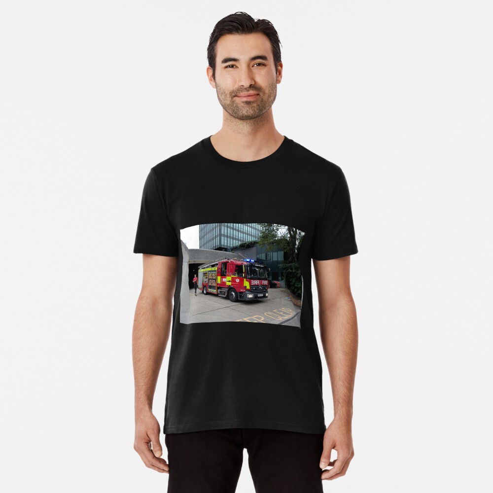 "London Fire Brigade - Mercedes Atego Mk3 DPL" T-shirt for Sale by ...