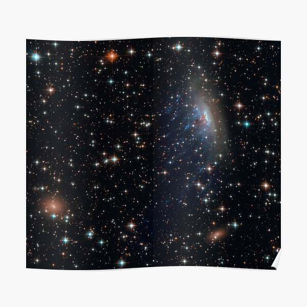 "Barred Spiral Galaxy ESO 137-001 in Abell 3627 (Norma Cluster)" Poster ...