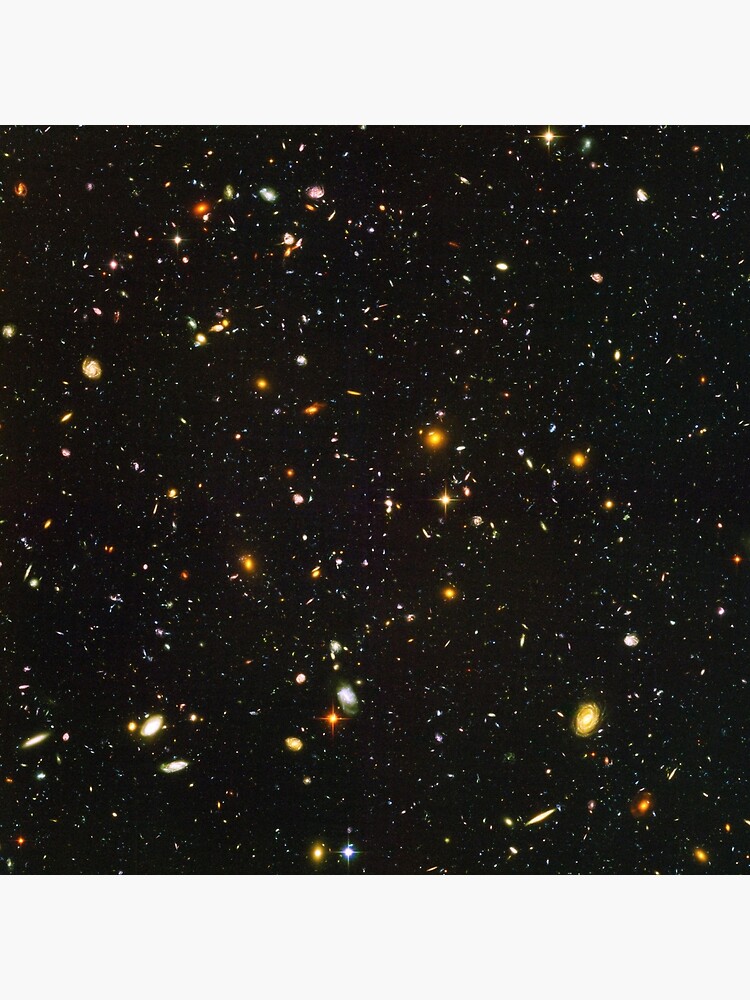 Ultra Deep Space Picture of Universe's Earliest Galaxies Premium Matte ...