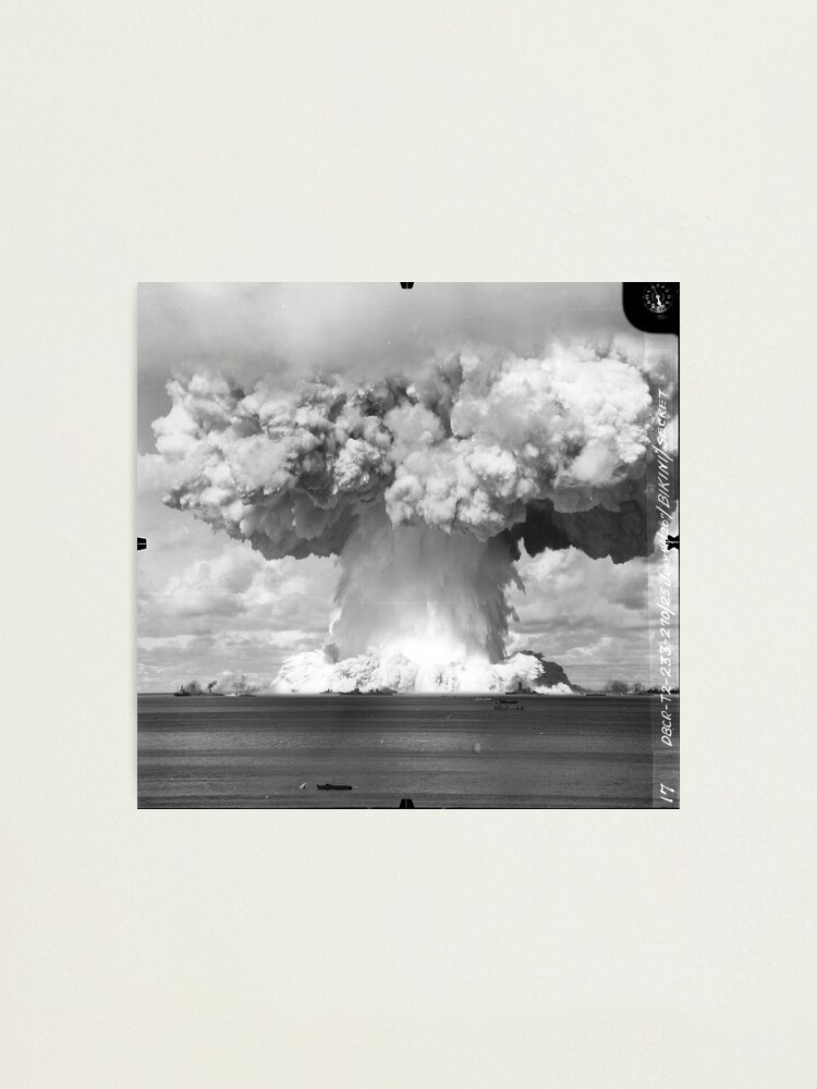 Impression photo « Explosion atomique de Baker Test Operation ...