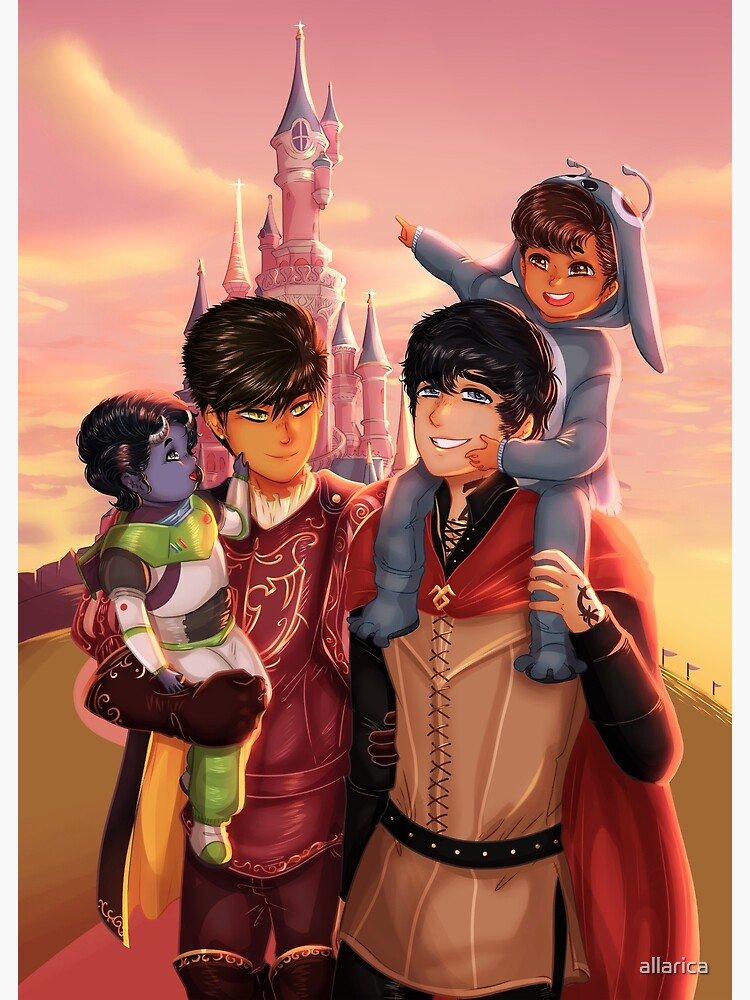 "Malec Family Holiday" Poster by allarica | Redbubble