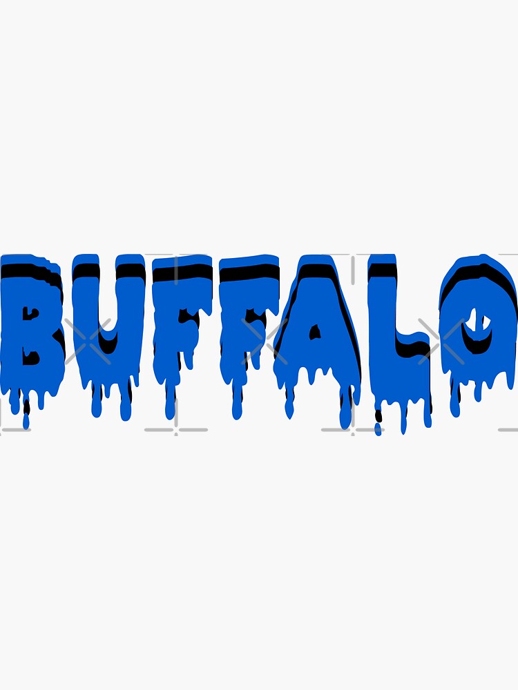 "UBuff dripping" Sticker for Sale by sflissler | Redbubble