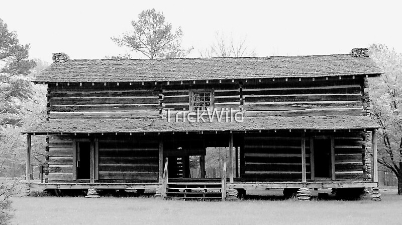 "Old Mcintosh House in B&W" by TrickWild | Redbubble