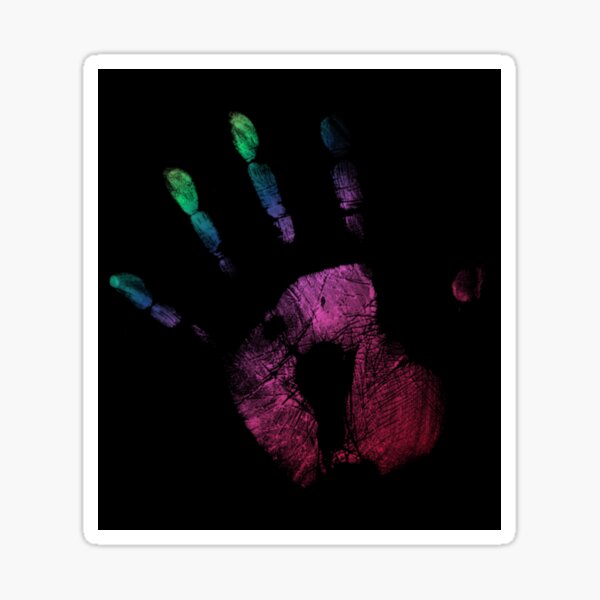 "hand" Sticker for Sale by Marla-und-Bob | Redbubble