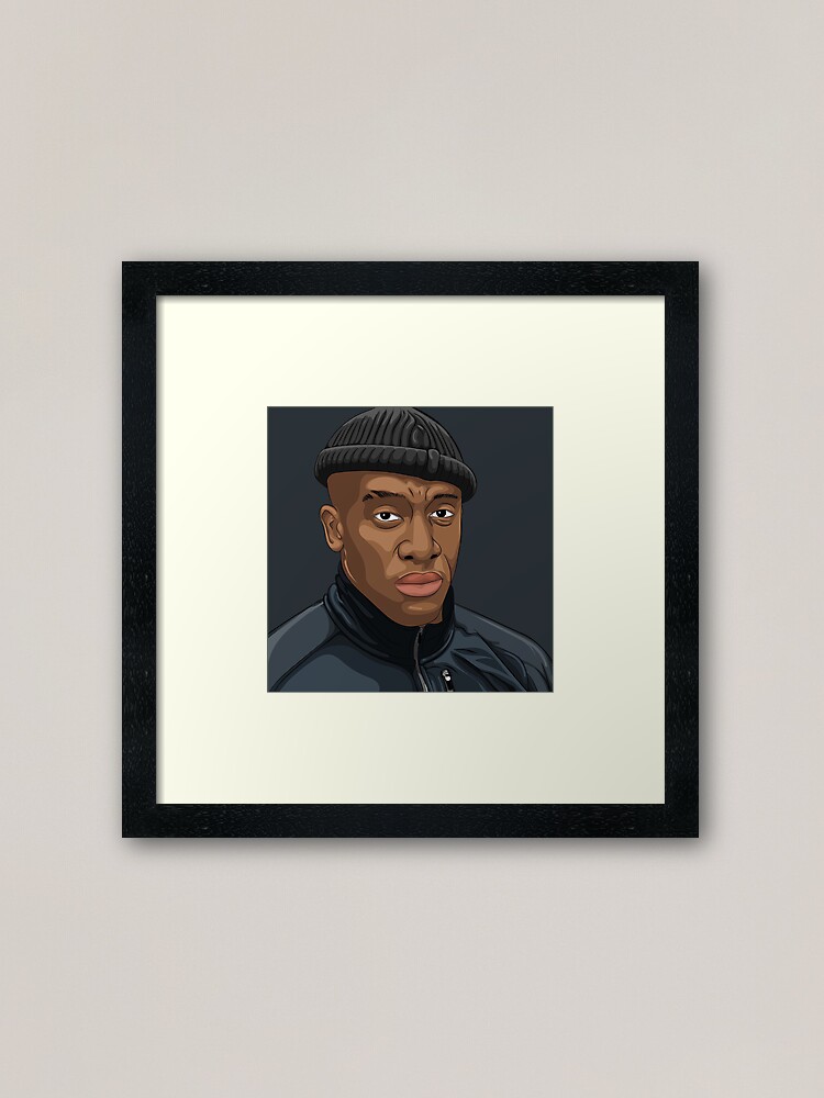 "Bugzy Malone" Framed Art Print for Sale by nortydog | Redbubble