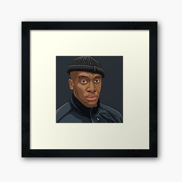 "Bugzy Malone" Framed Art Print for Sale by nortydog | Redbubble