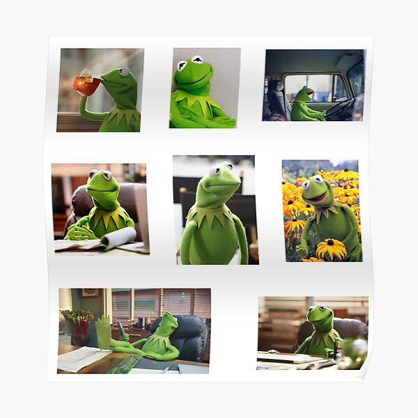 "Kermit the frog big pack!" Poster by J-Elita | Redbubble