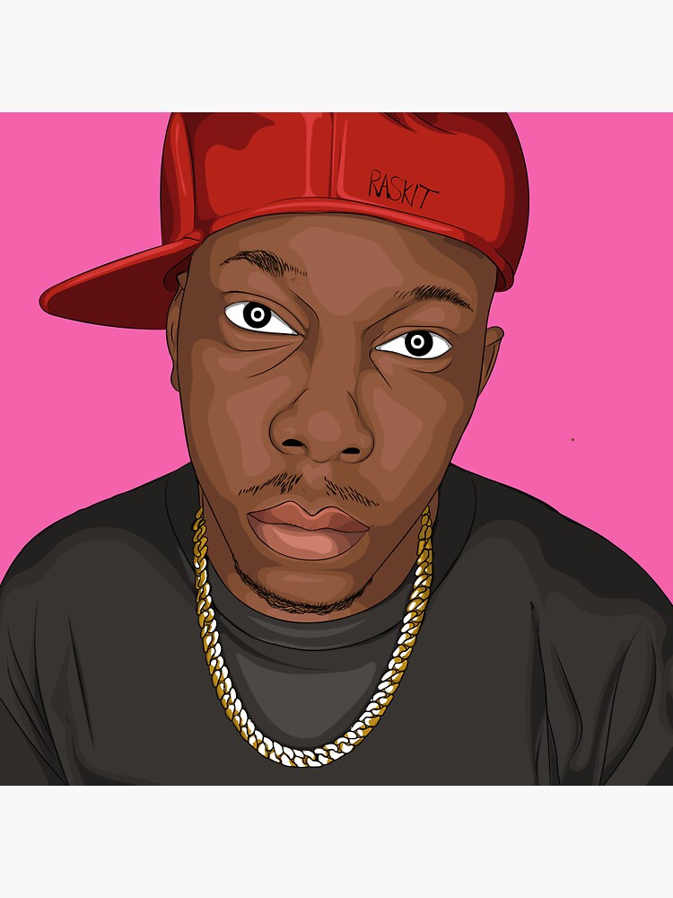 "Dizzee Rascal" Sticker for Sale by nortydog | Redbubble