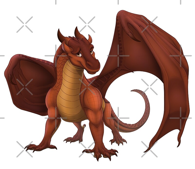 "Clay the MudWing" by TheDragonReborn | Redbubble