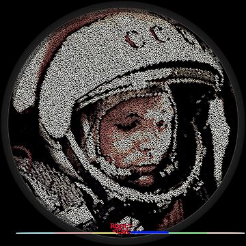 "GAGARIN ASCII ART ROOTCAT" Poster for Sale by Grimm Land | Redbubble
