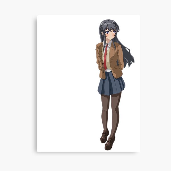 "Rio Futaba - RASCAL DOES NOT DREAM OF BUNNY GIRL SENPAI" Canvas Print ...